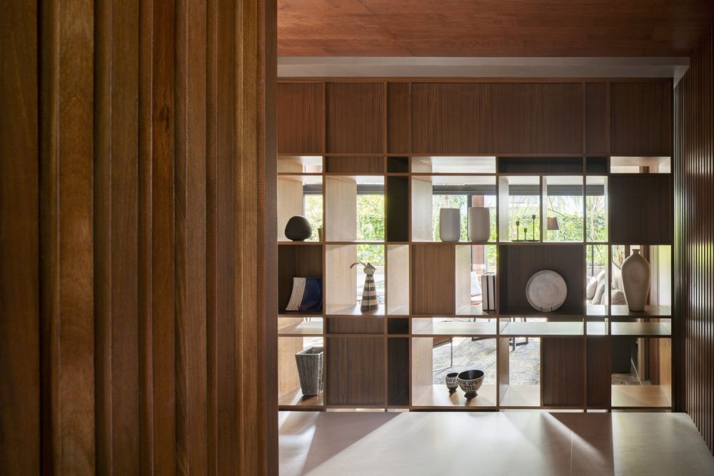 id house promotes boundless connection amid warm contemporary design ...