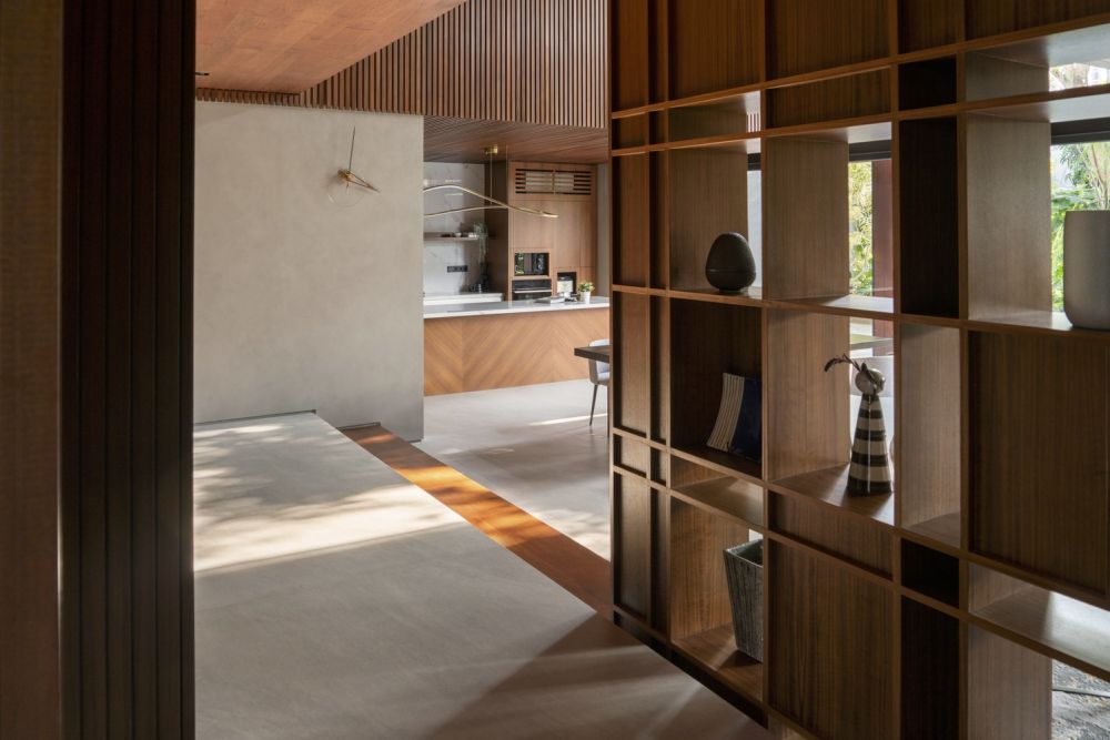 id house promotes boundless connection amid warm contemporary design ...