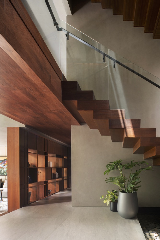 id house promotes boundless connection amid warm contemporary design ...