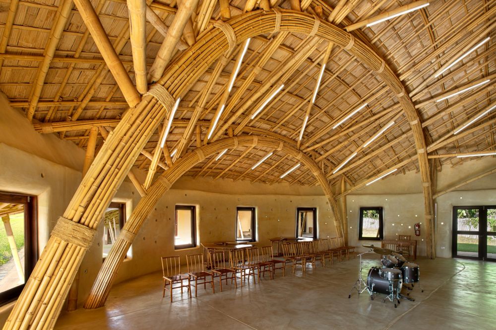 chiangmai life architects utilizes bamboo to build a sustainable ...