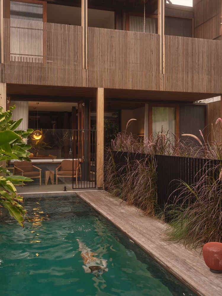 timber and muted tones transform australian kent house into a tranquil ...
