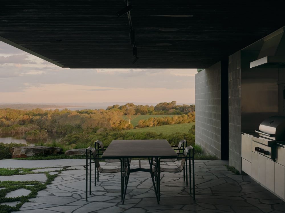 merricks farmhouse is a sustainable oasis enveloped within nature's ...