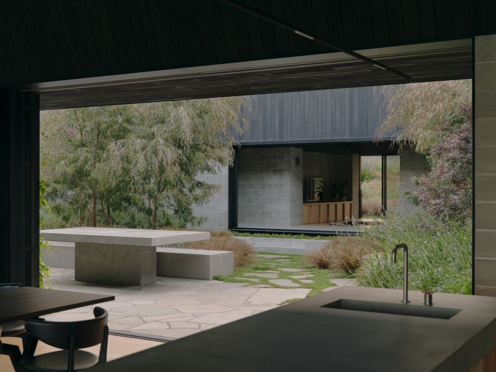 merricks farmhouse is a sustainable oasis enveloped within nature's ...