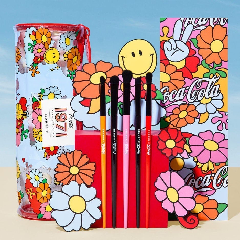 news: peek into coca cola x morphe the unity collaboration | the design ...