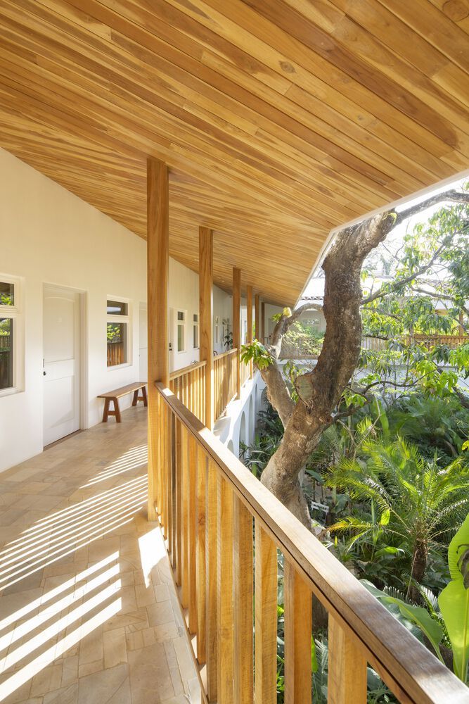 outpost offices imbues harmonious workspace surrounded by nature ...