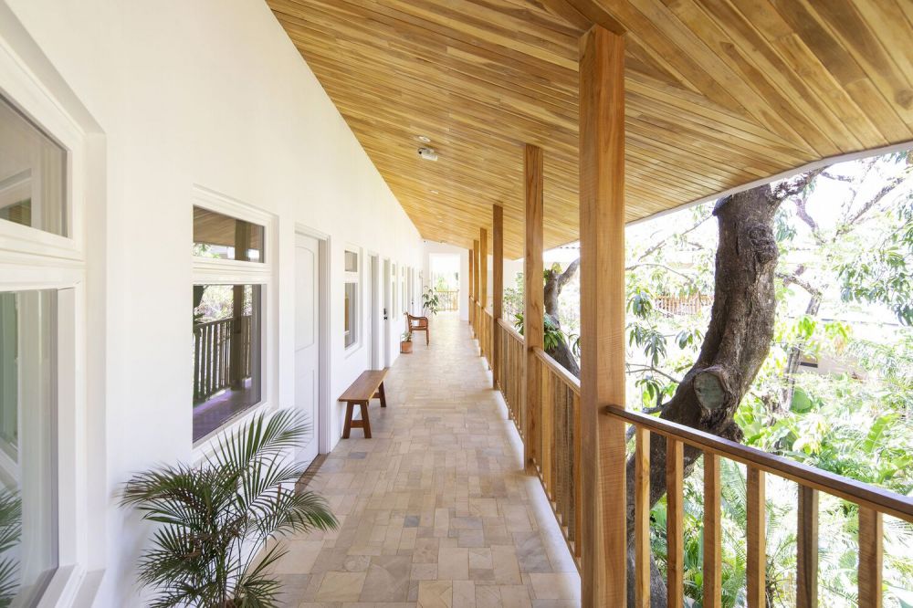 outpost offices imbues harmonious workspace surrounded by nature ...