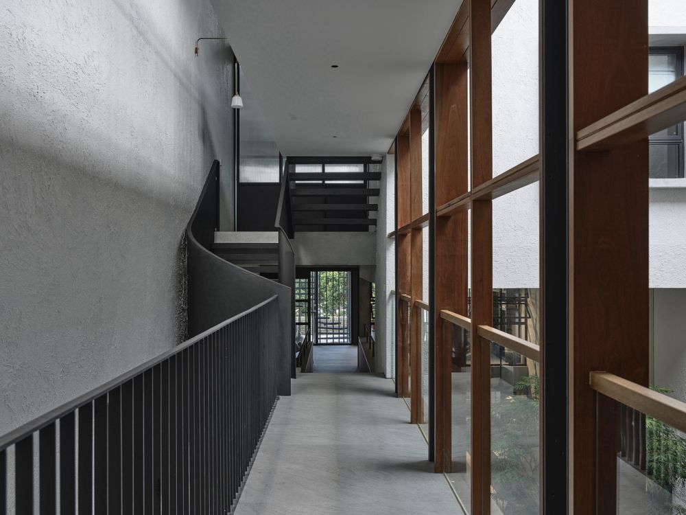 oku house is a layered sanctuary shaped by air, light, and privacy ...