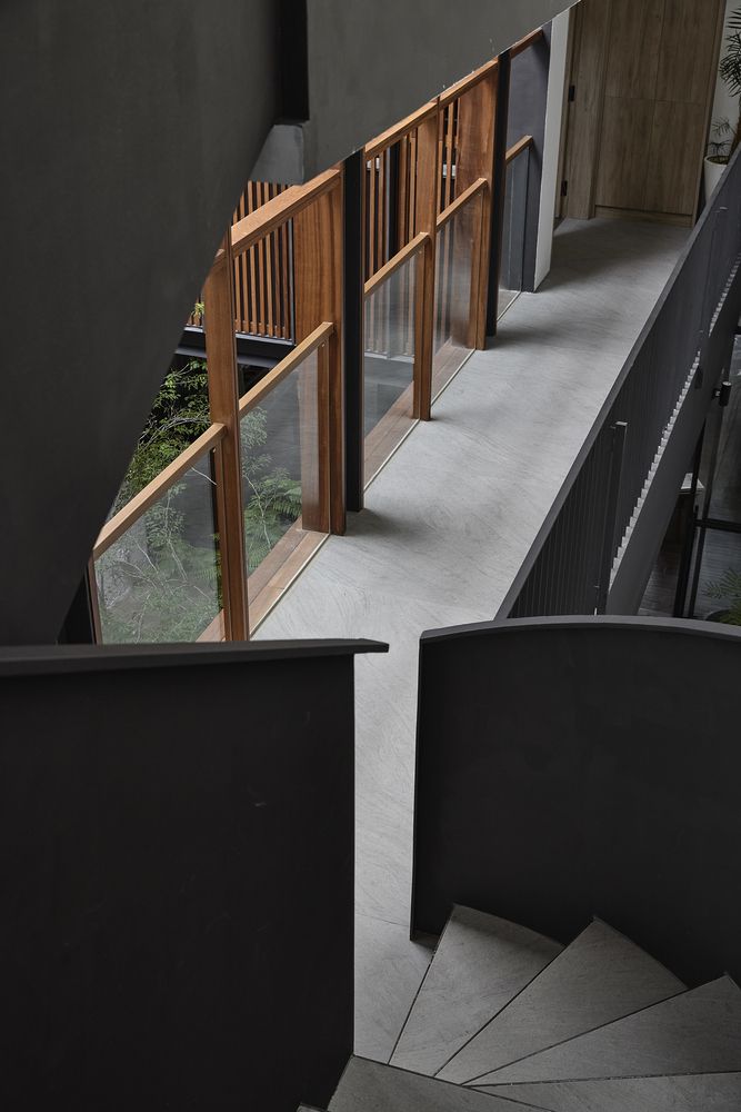 oku house is a layered sanctuary shaped by air, light, and privacy ...