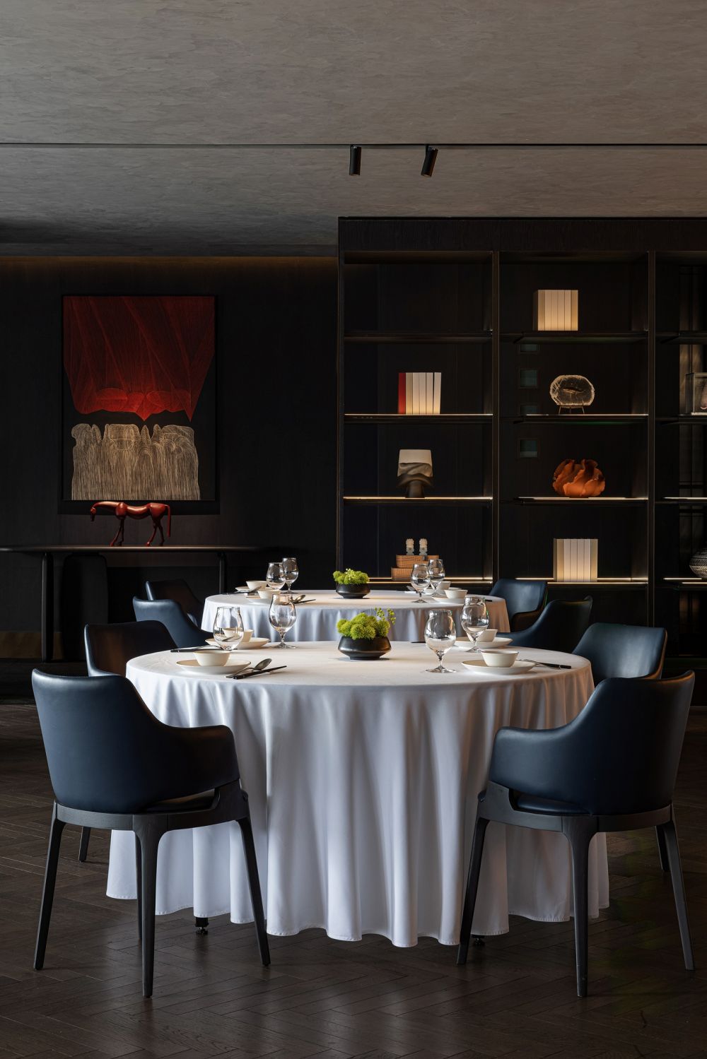 xi rui restaurant - the art of lines by ldh design | the design story