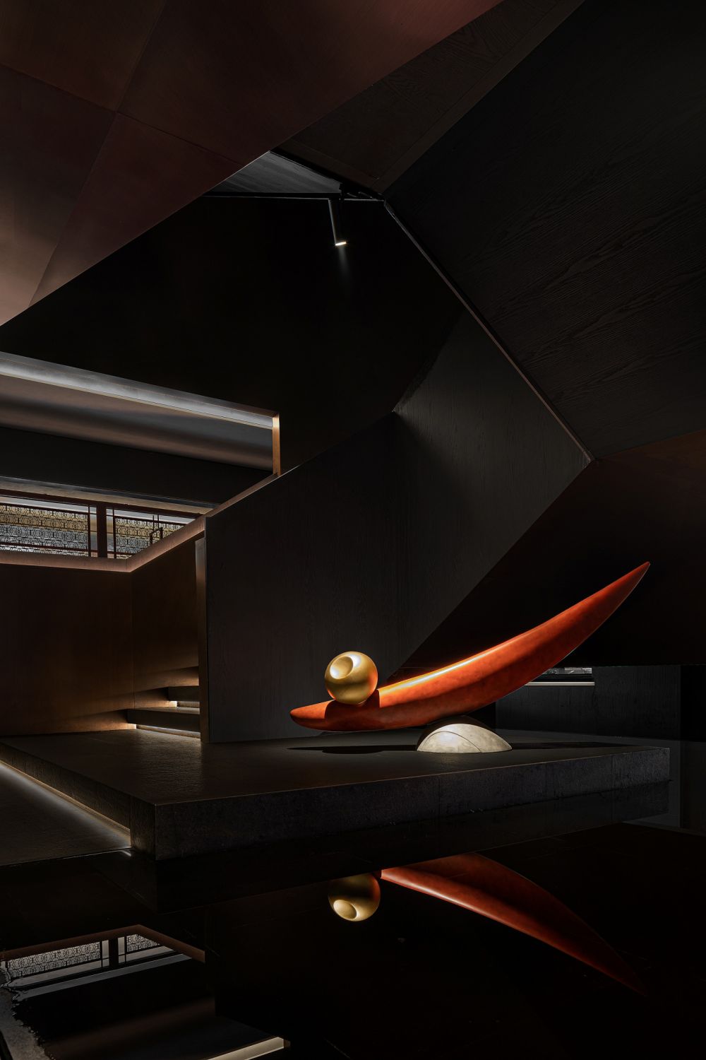 xi rui restaurant - the art of lines by ldh design | the design story