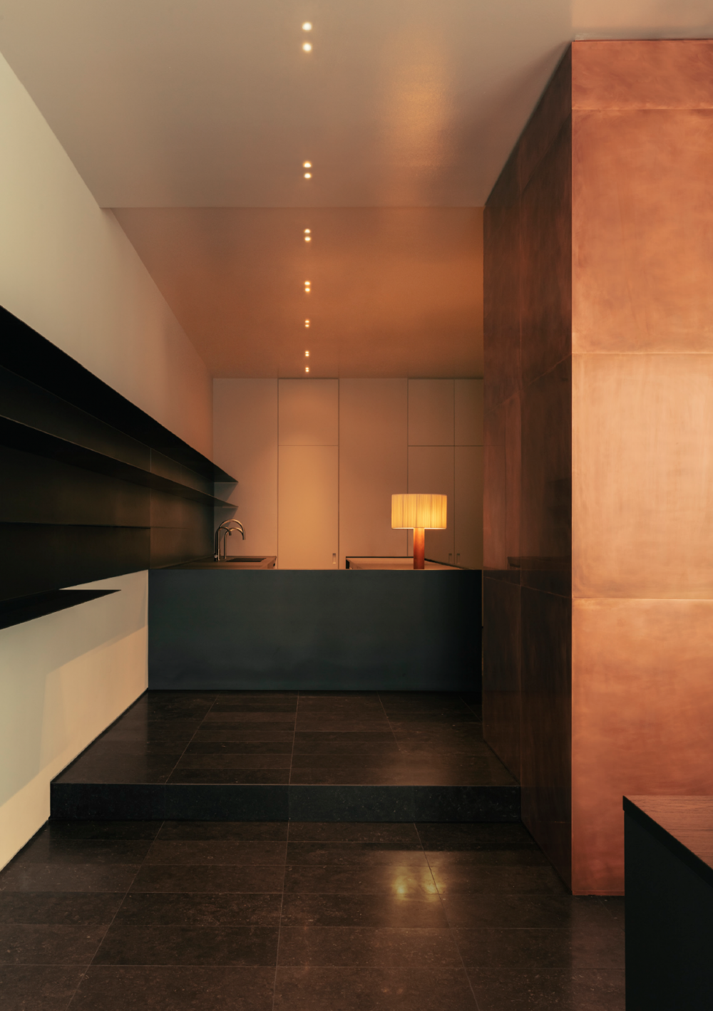 calm and strict details at rootine wellness club: project by studioutte ...