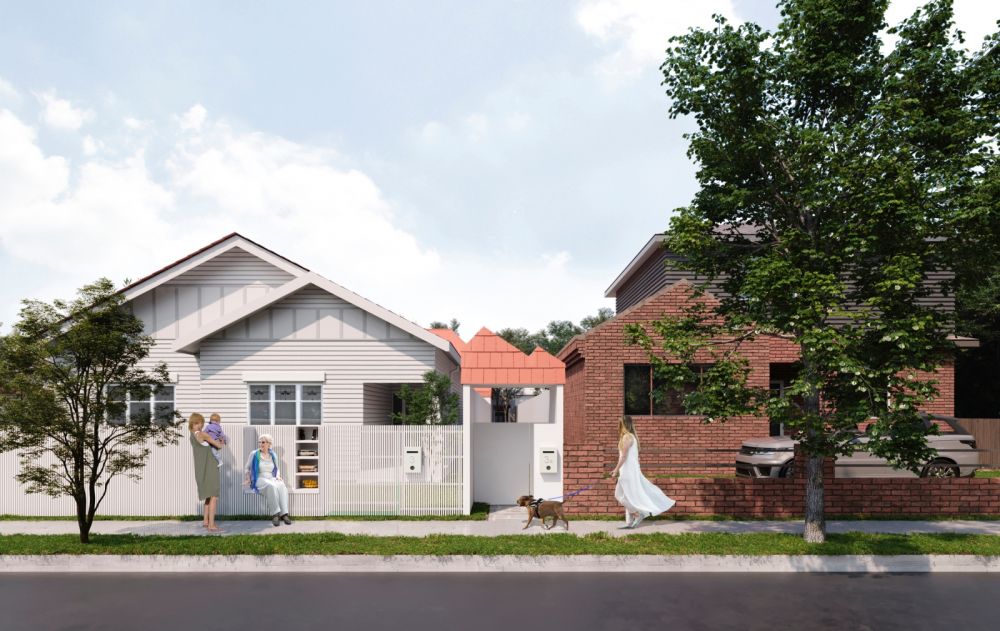 northbourne architecture + design visualize a small innovative home ...