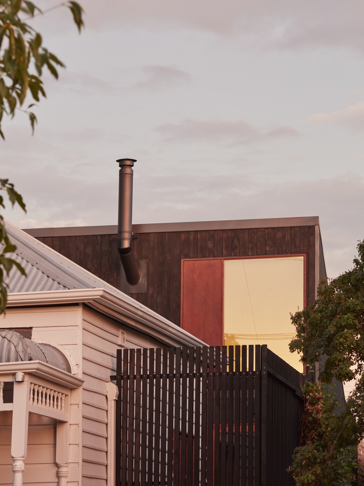 shadow house accentuates luminous serenity with wood and natural light ...