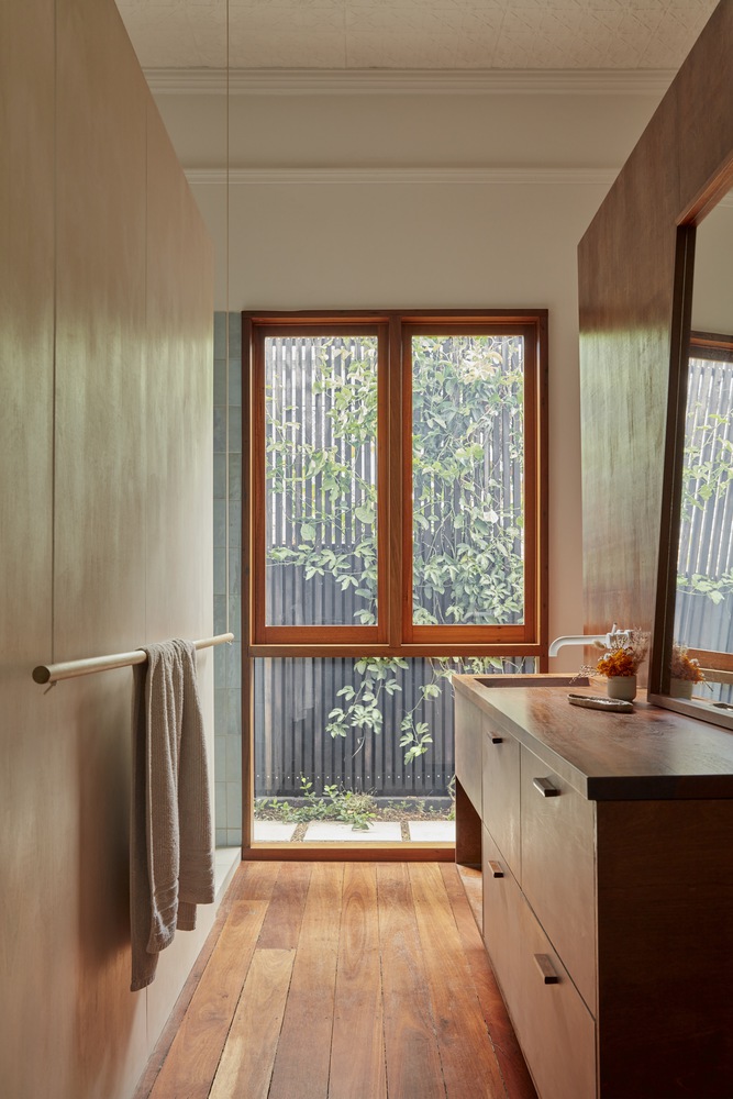 shadow house accentuates luminous serenity with wood and natural light ...