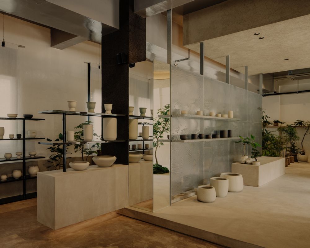 soilboy flagship store embraces natural minimalism through wabi-sabi ...