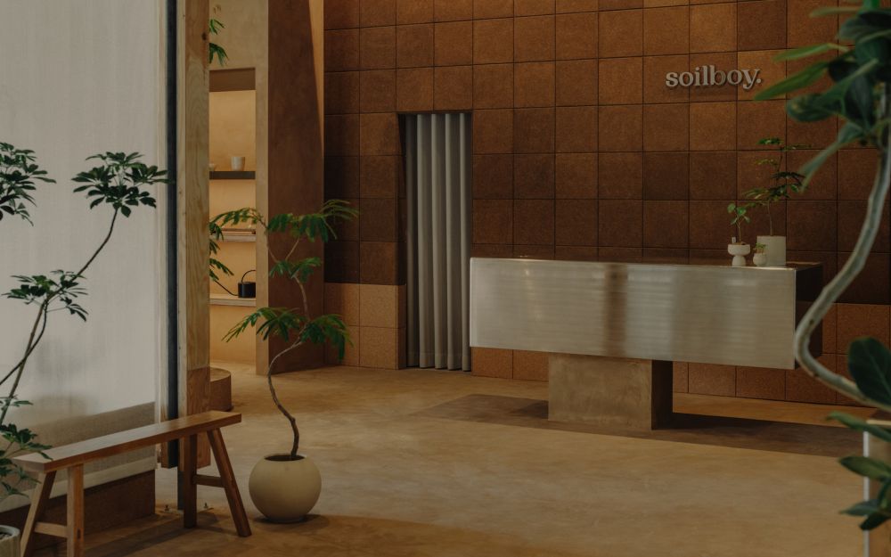 soilboy flagship store embraces natural minimalism through wabi-sabi ...