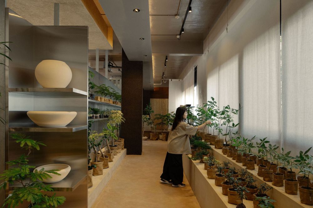 soilboy flagship store embraces natural minimalism through wabi-sabi ...