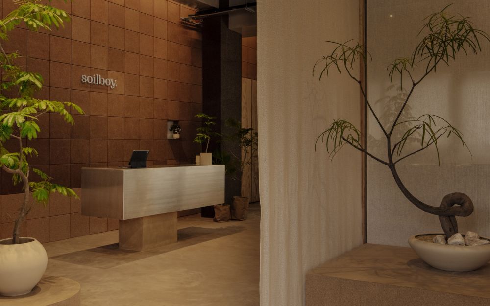 soilboy flagship store embraces natural minimalism through wabi-sabi ...