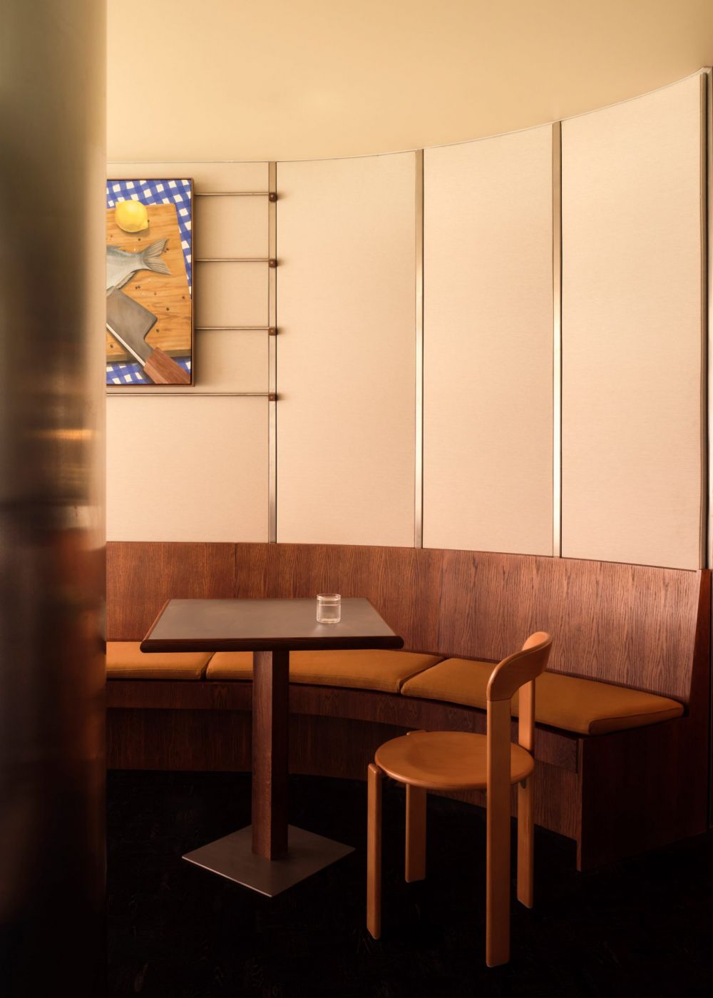 space talk bar in london celebrates the beauty of sound with sleek and ...