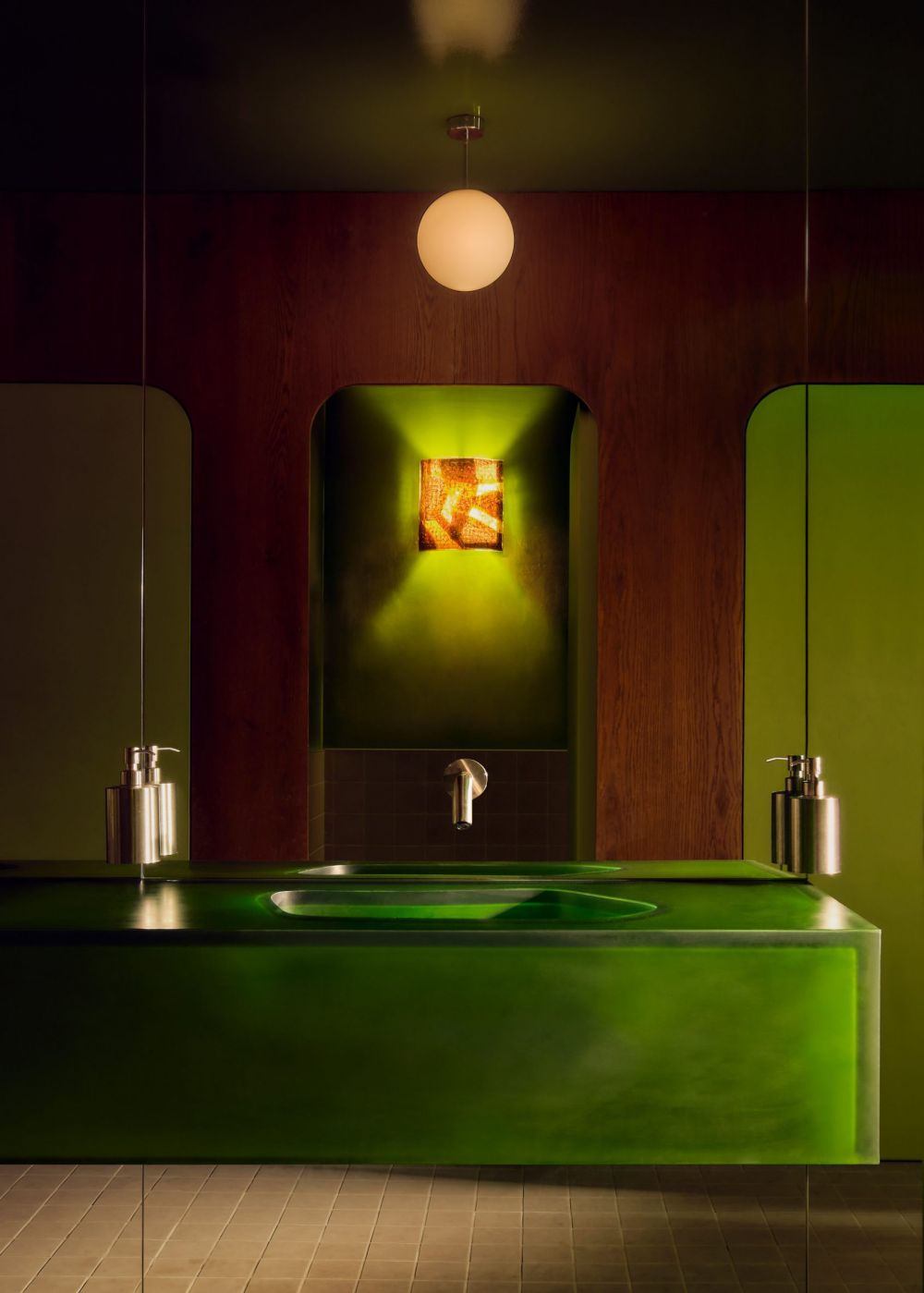 space talk bar in london celebrates the beauty of sound with sleek and ...