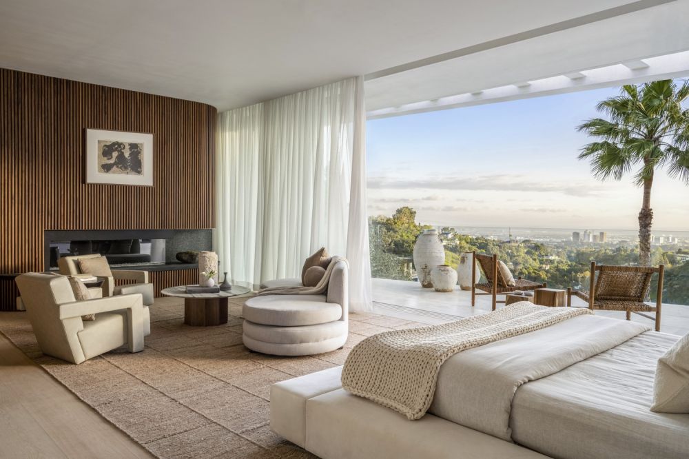 floating geometry and panoramic elegance envelop los angeles's ...