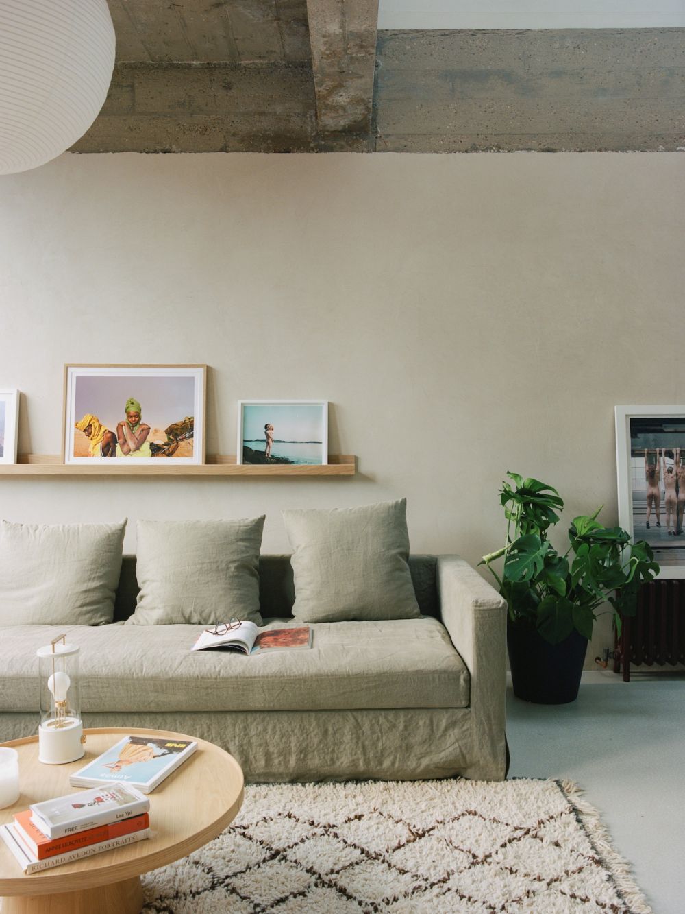 pitched roof and natural palette for earthrise studio in london ...