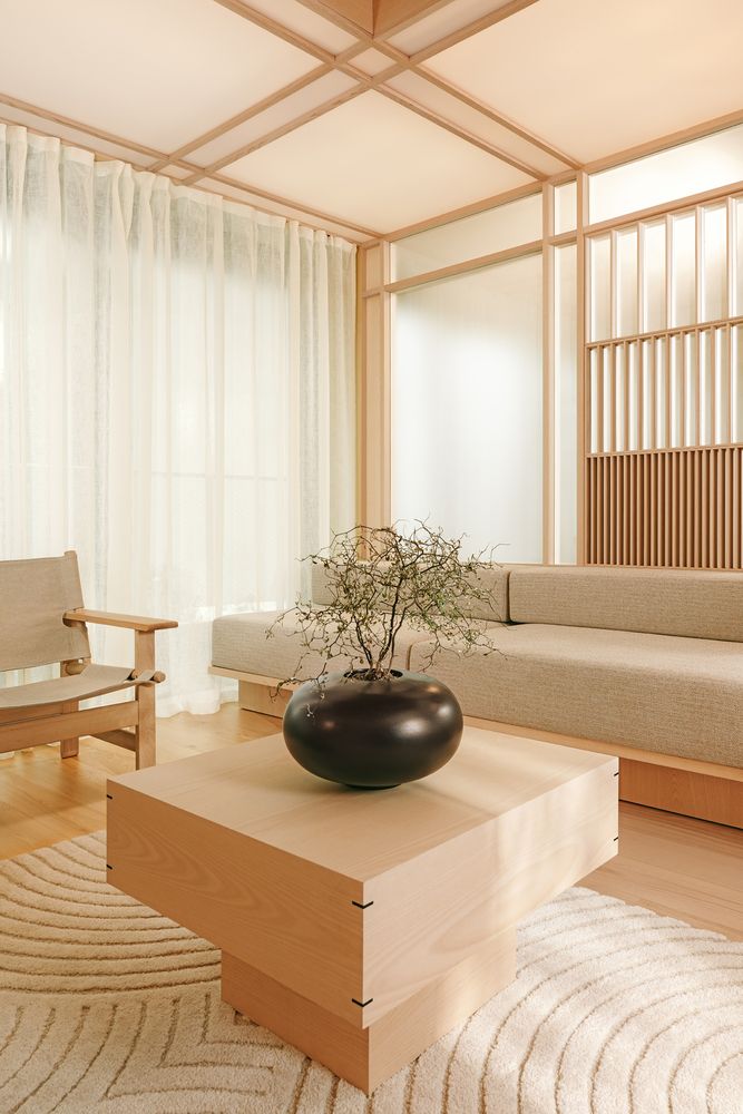 celebrating warm minimalist office design with japandi aesthetics ...