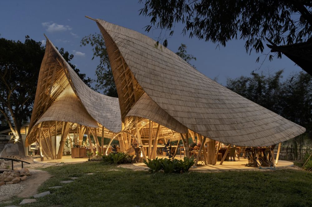news: zabb e lee's bamboo cooking pavilions infuse tradition and ...