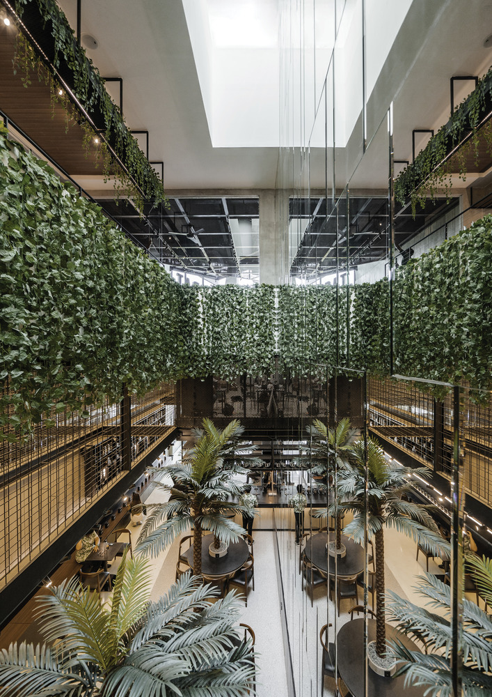 whastudio accentuates a nature-inspired oasis in surabaya's expat ...