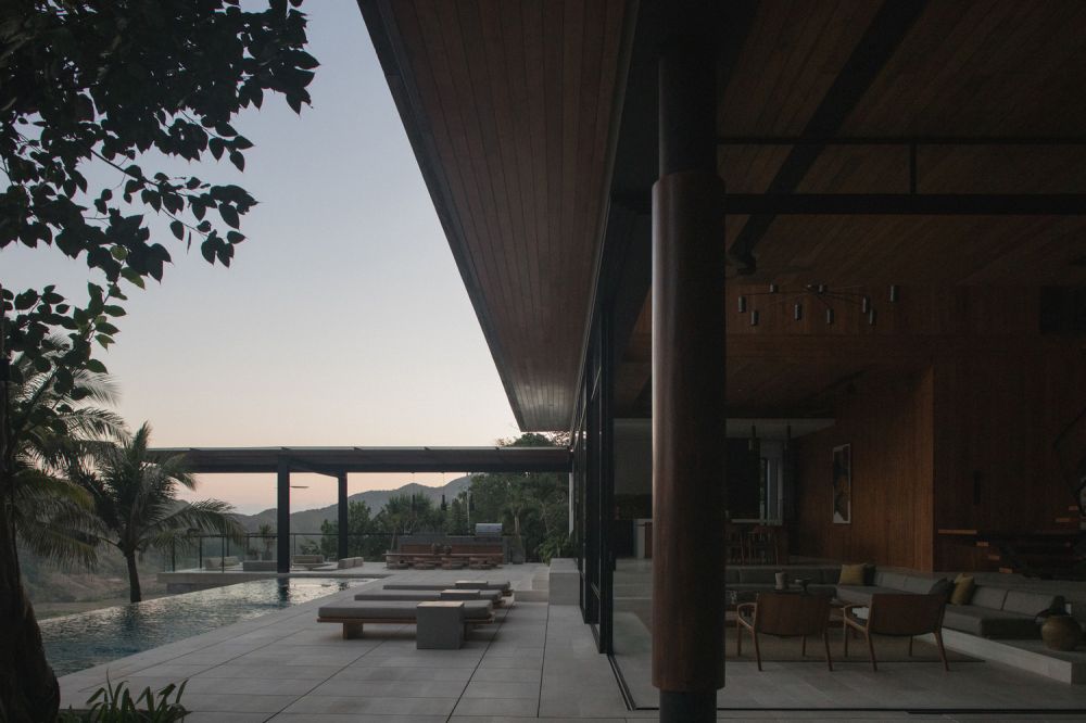 house of herring's elevated design embraces timeless hill views in ...