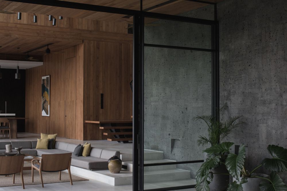 house of herring's elevated design embraces timeless hill views in ...