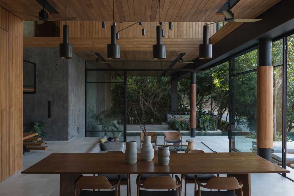 house of herring's elevated design embraces timeless hill views in ...