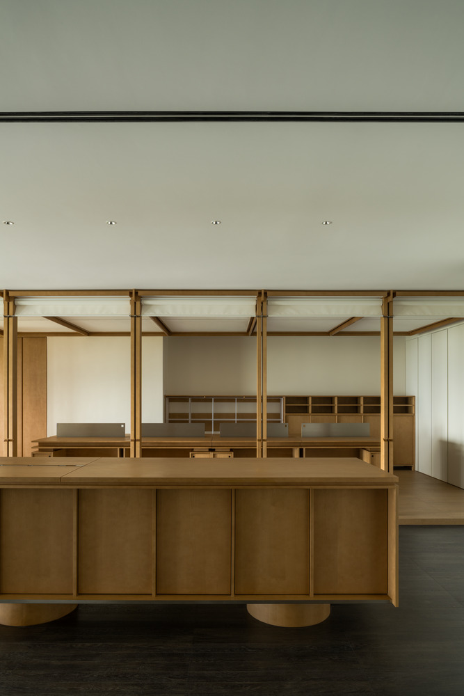 news: original concept studio office highlights wood for enhanced ...