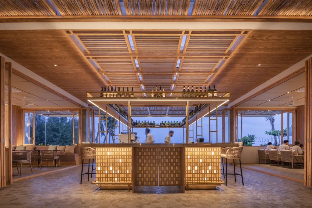 thailand's sand beach club is designed to showcase art and ...