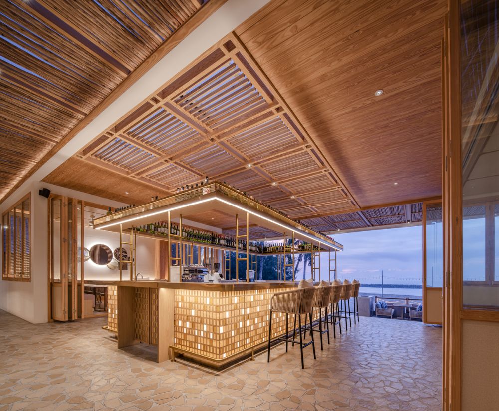 thailand's sand beach club is designed to showcase art and ...