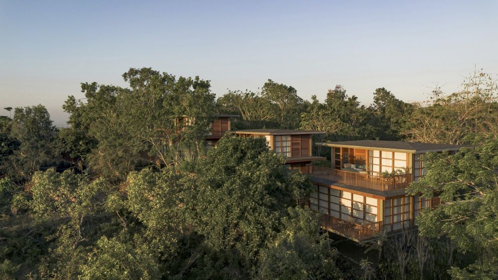 treehouse villa merges nature and luxury amidst bali's tropical retreat ...