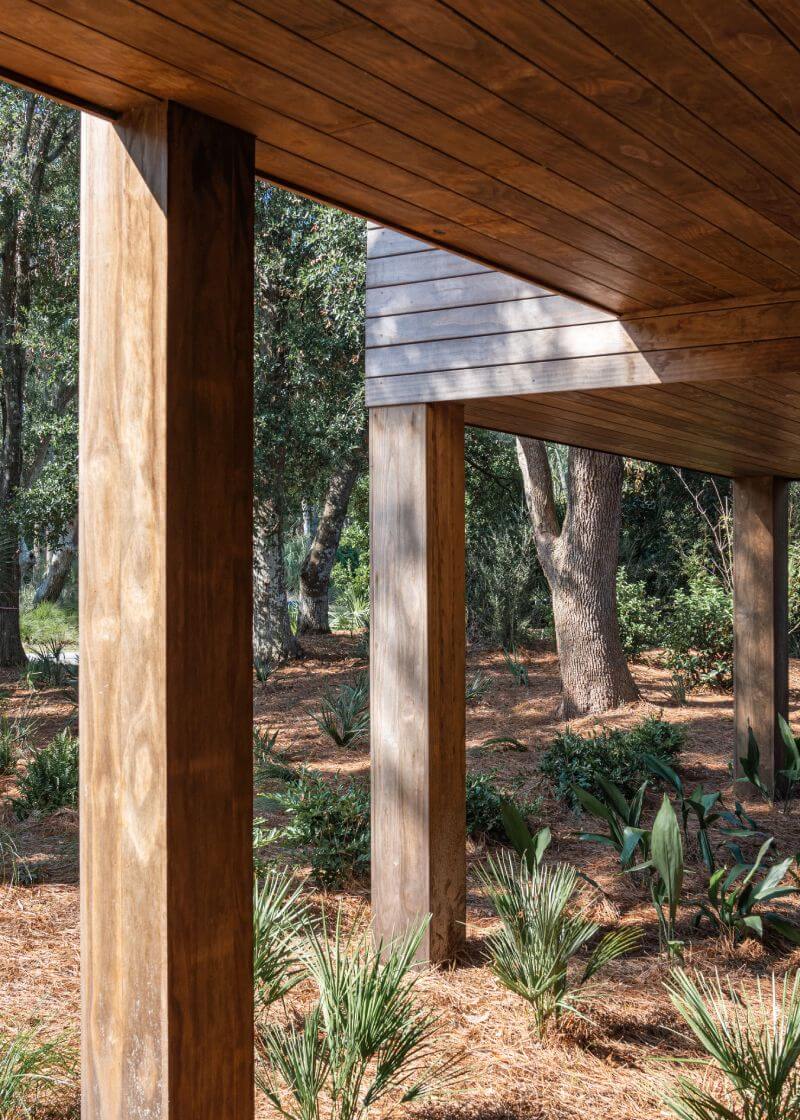 victoria bay house celebrates organic design in wood: project by ...