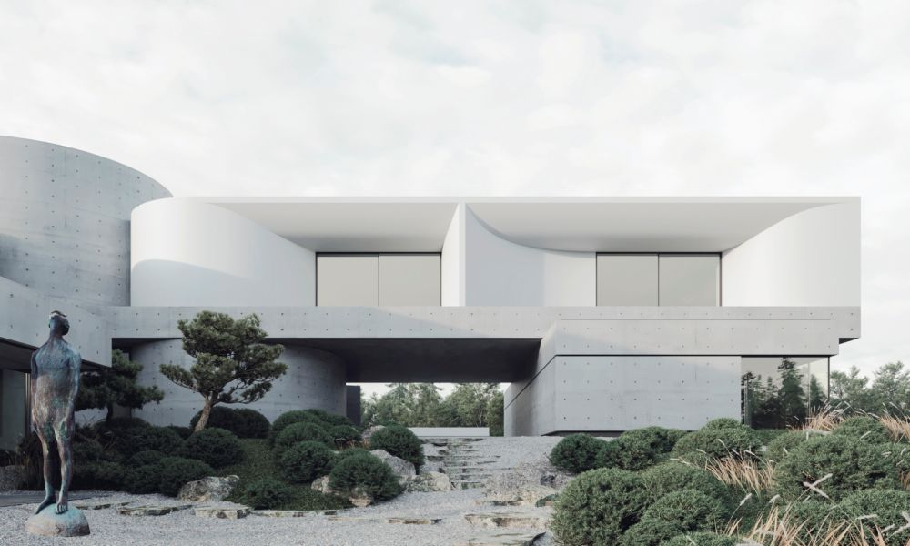 sergey makhno architects projecting ethereal viter house inspired by ...