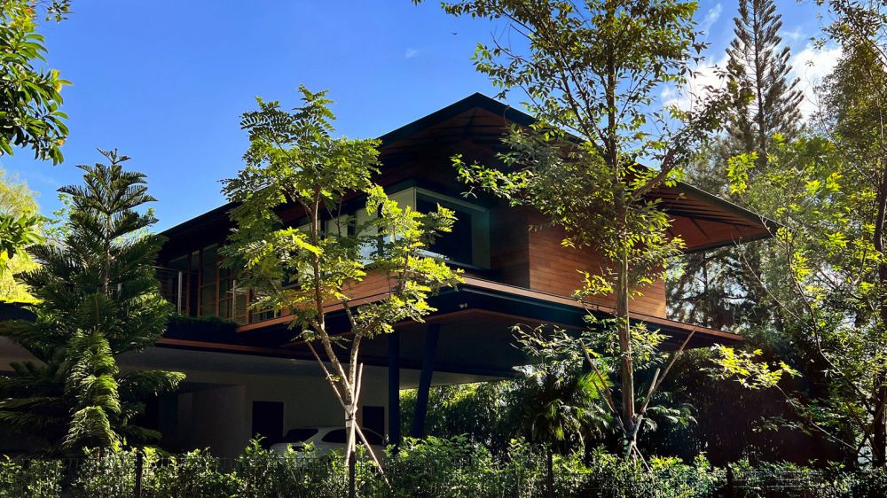 Tropical 2 Story Home Modern Steel House A Perfect Fit For Tropical