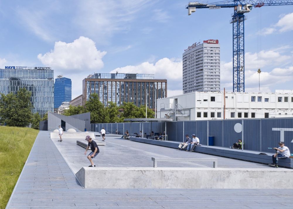news: modern and playfully designed public parks in poland to visit ...