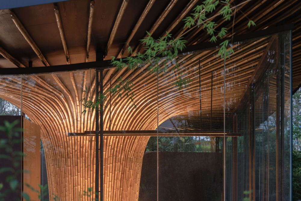 xingcheng exhibition creates a sculptural ode to bamboo and nature ...