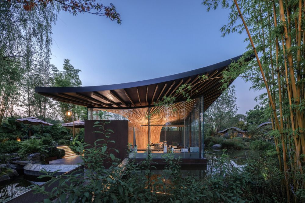 xingcheng exhibition creates a sculptural ode to bamboo and nature ...