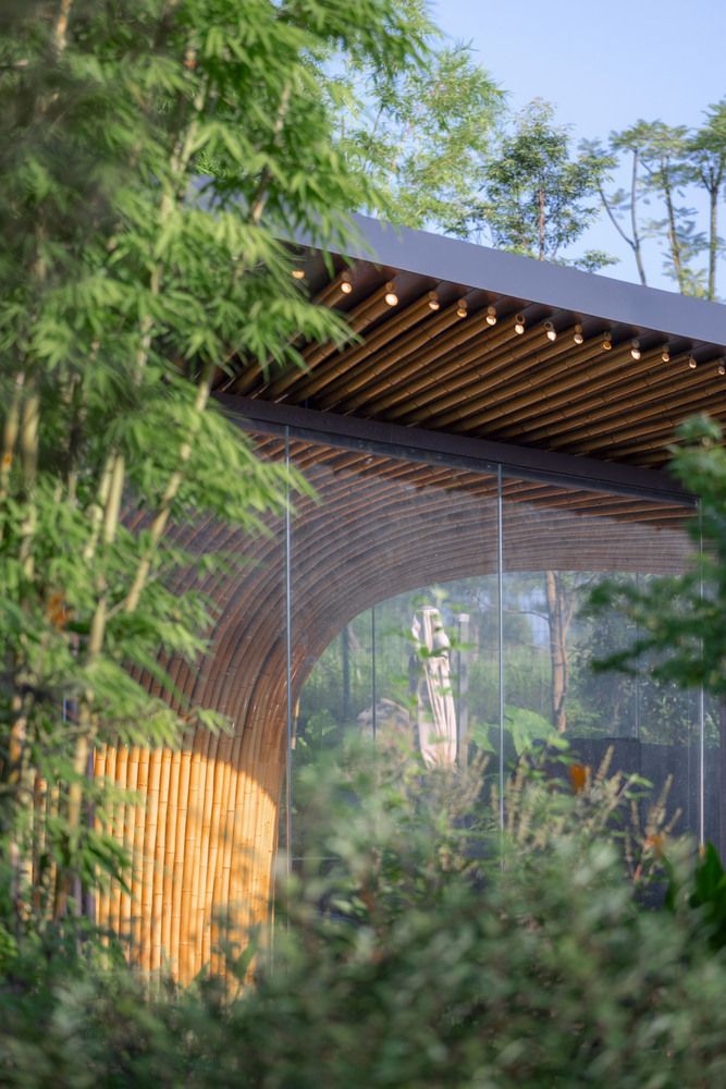 xingcheng exhibition creates a sculptural ode to bamboo and nature ...