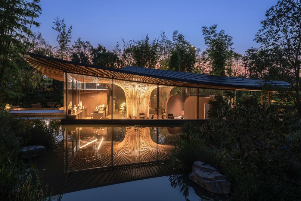 xingcheng exhibition creates a sculptural ode to bamboo and nature ...
