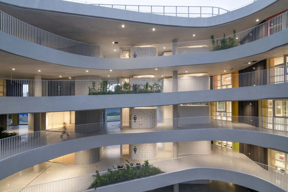 project of the month: hongling school low rise strategy at high density ...