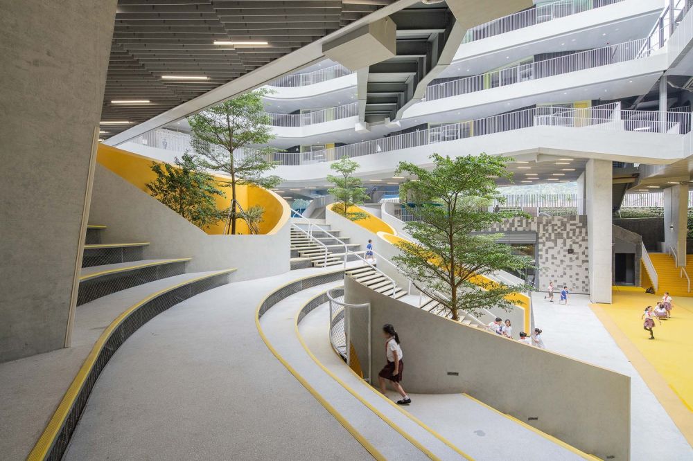 project of the month: hongling school low rise strategy at high density ...