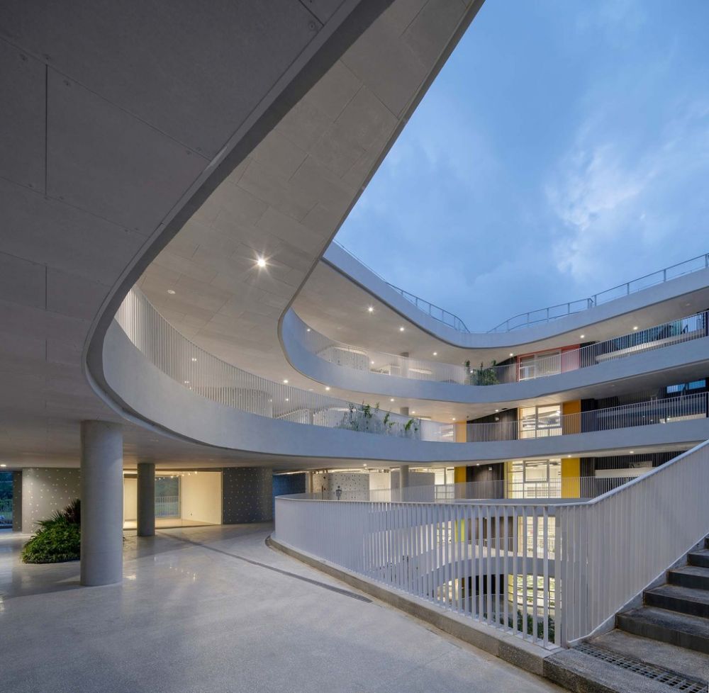 project of the month: hongling school low rise strategy at high density ...