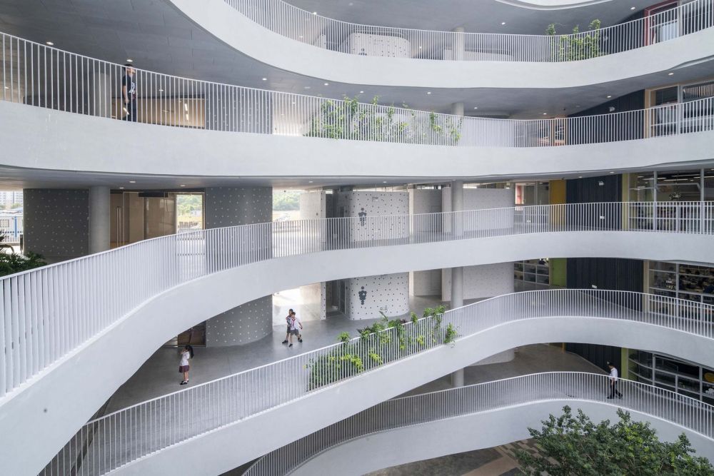 project of the month: hongling school low rise strategy at high density ...