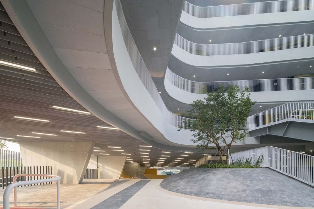 project of the month: hongling school low rise strategy at high density ...